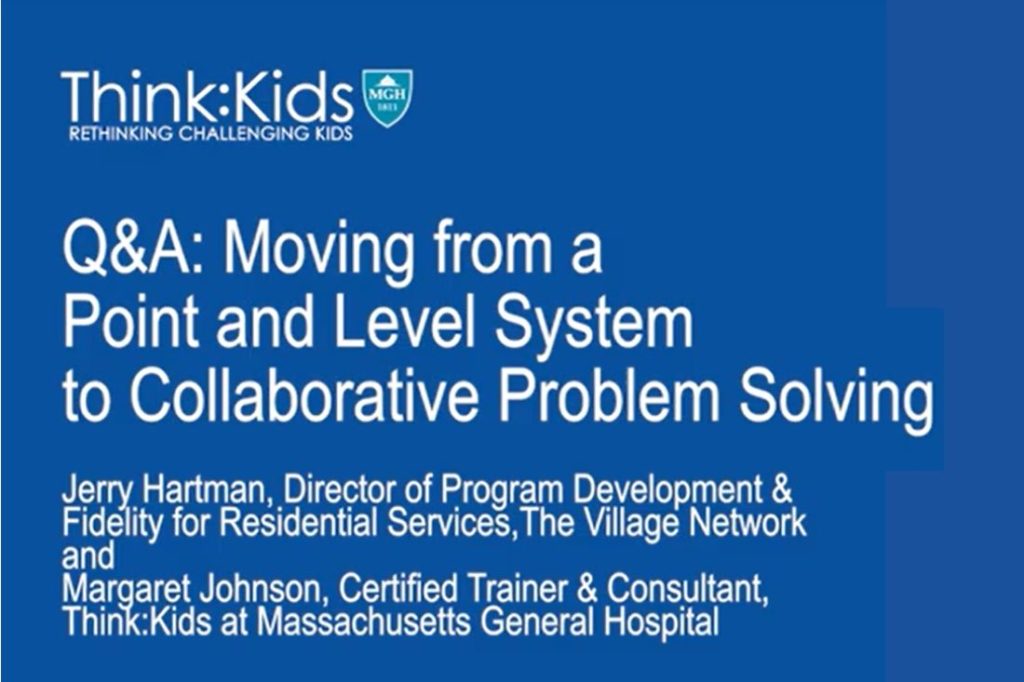 Moving from a Point and Level System to Collaborative Problem Solving ...
